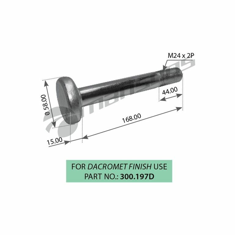 Болт рессоры для БПВ арт 300197 MANSONS