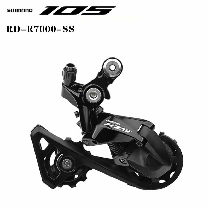 Задний переключатель Shimano 105 R7000 SS короткая лапка, совместимость с 11-скоростными кассетами, низкопрофильный дизайн Shadow RD для плавного переключения