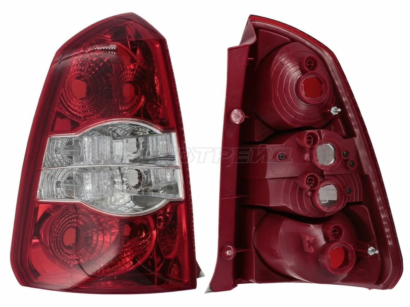 Фонарь задний левый для Шевроле Лачетти арт ST22219W1L SAT