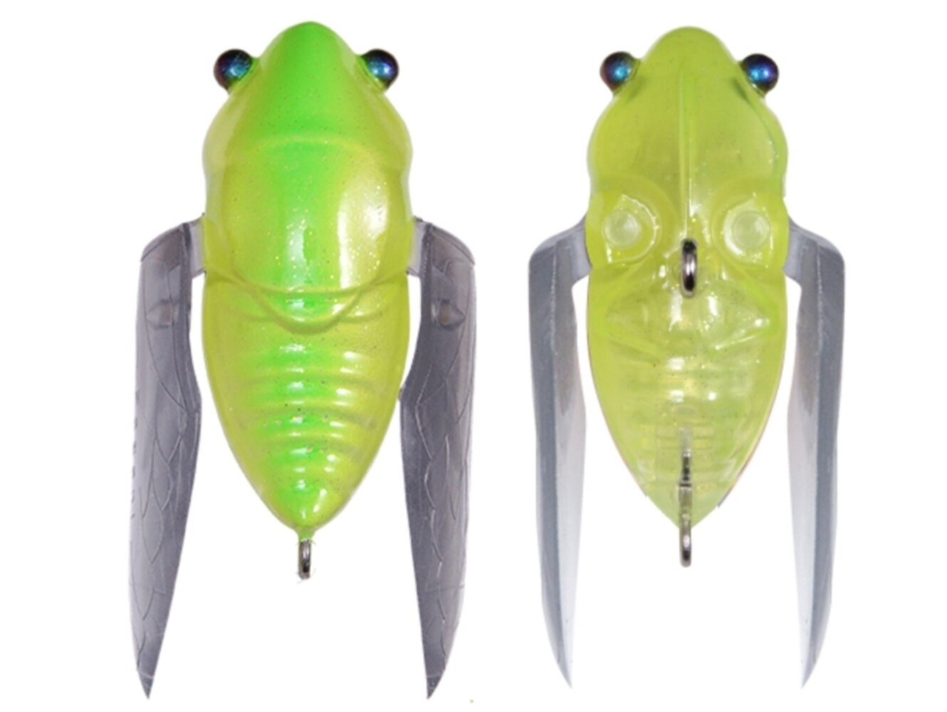 Воблер (жук-цикада) Megabass TINY SIGLETT (30.0мм, 2.7гр, плавающий) - GLX GLASS BUG II