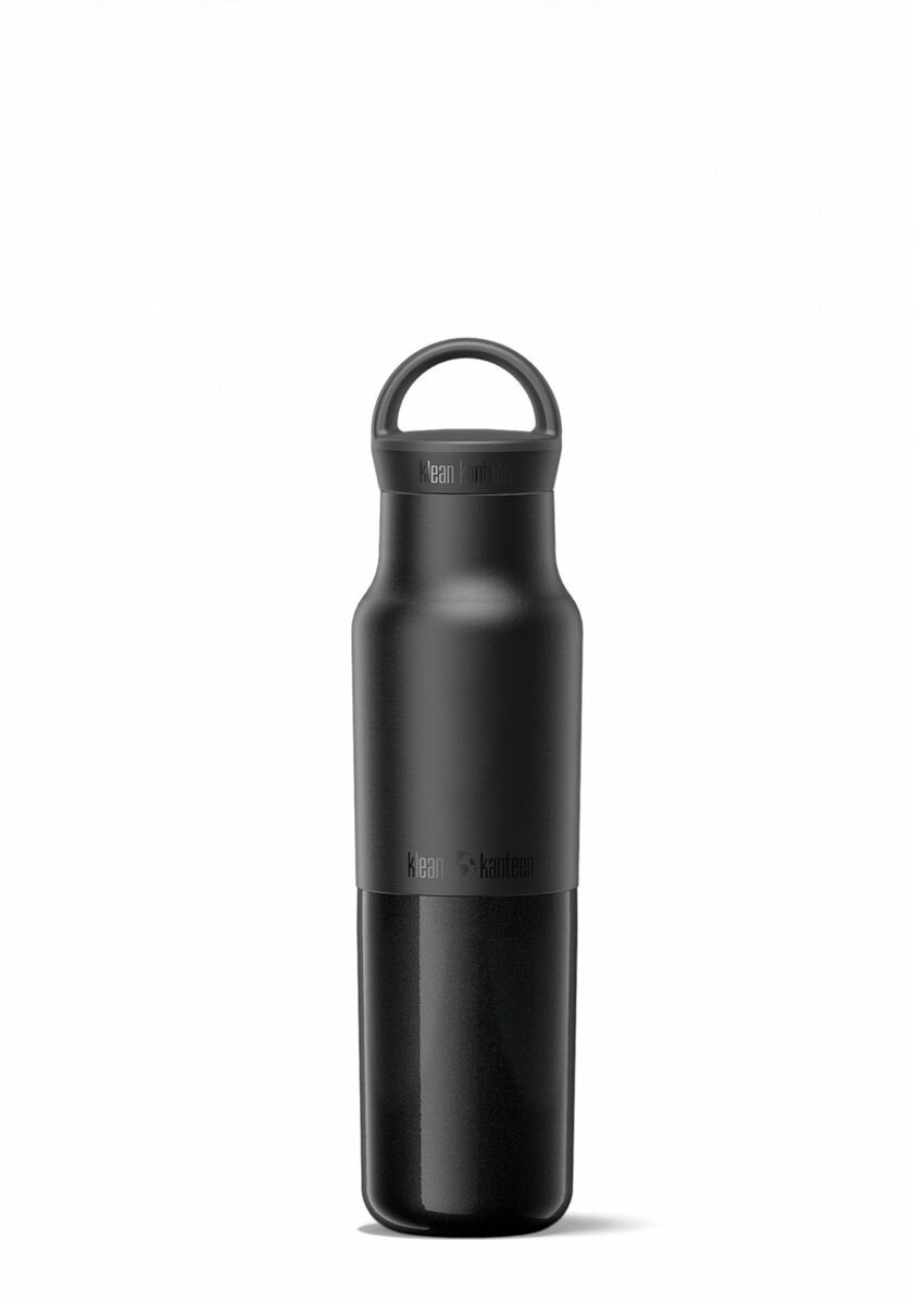 Термобутылка Klean Kanteen Rise Vac Classic Arch Loop 12oz (355 мл) Black