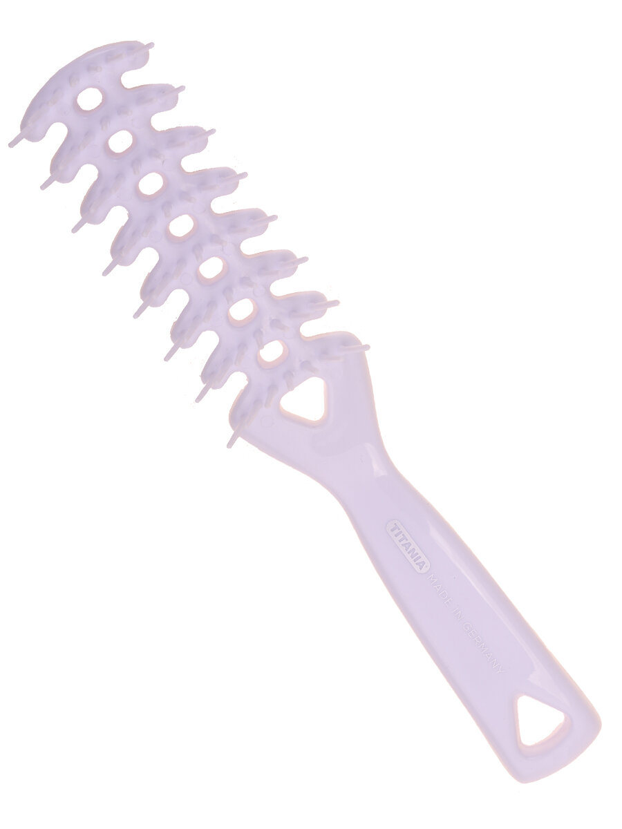 Щётка скелетная "рыбья кость" цвет белый