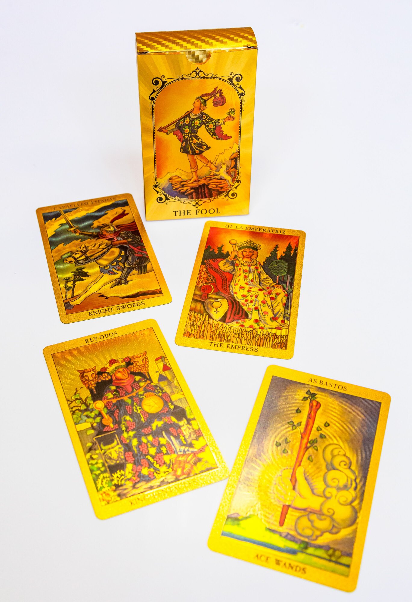 Карты Таро Foil Edition Золото Арканов