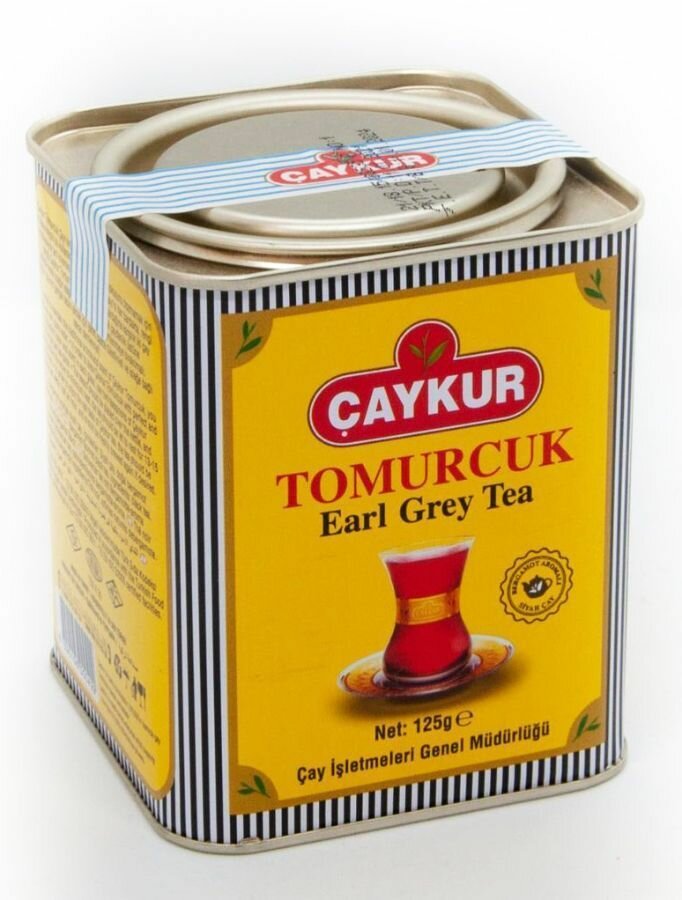Чай черный, турецкий, мелколистовой с бергамотом, "Caykur", Tomurcuk, 125гр