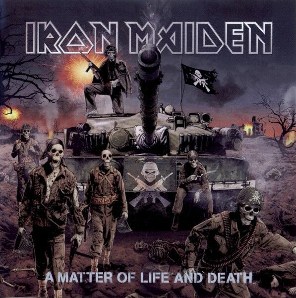 Iron Maiden. A Matter Of Life And Death (Japan, EMI, TOCP-66616, 2006, б/OBI, диск) CD
