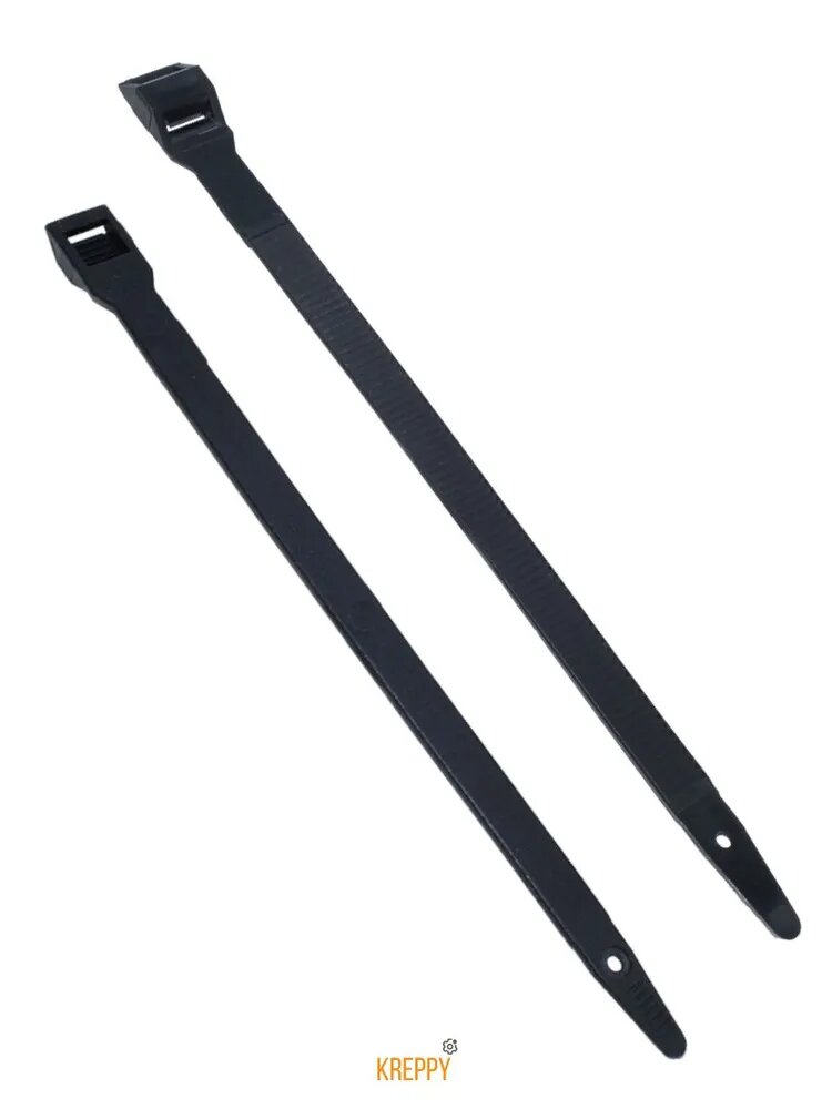 Стяжка кабельная Col-Ty CTP-9-180-0-C, установочная, полиэстер, черная, 1.8 x 180 мм