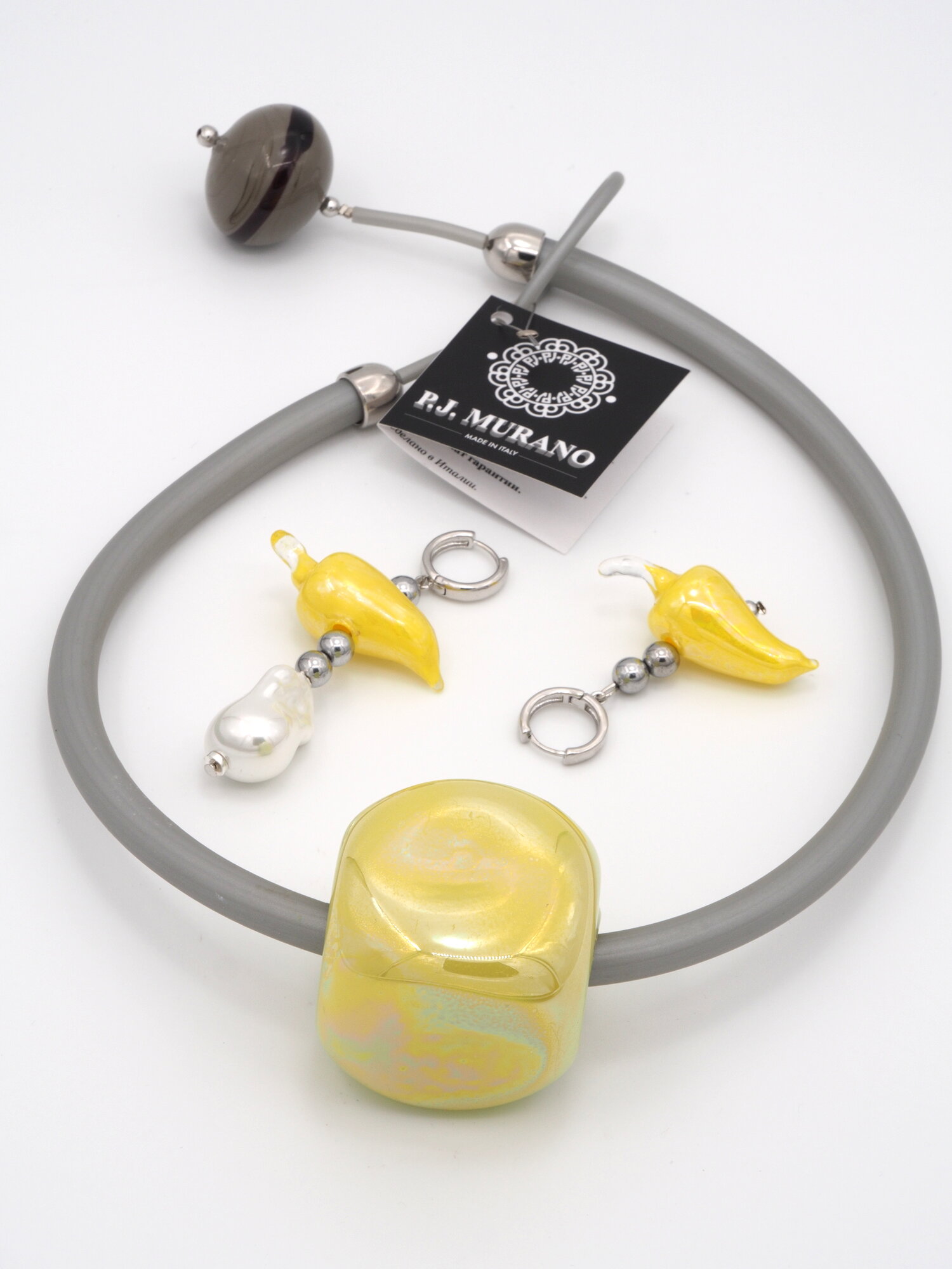 Колье, муранское стекло