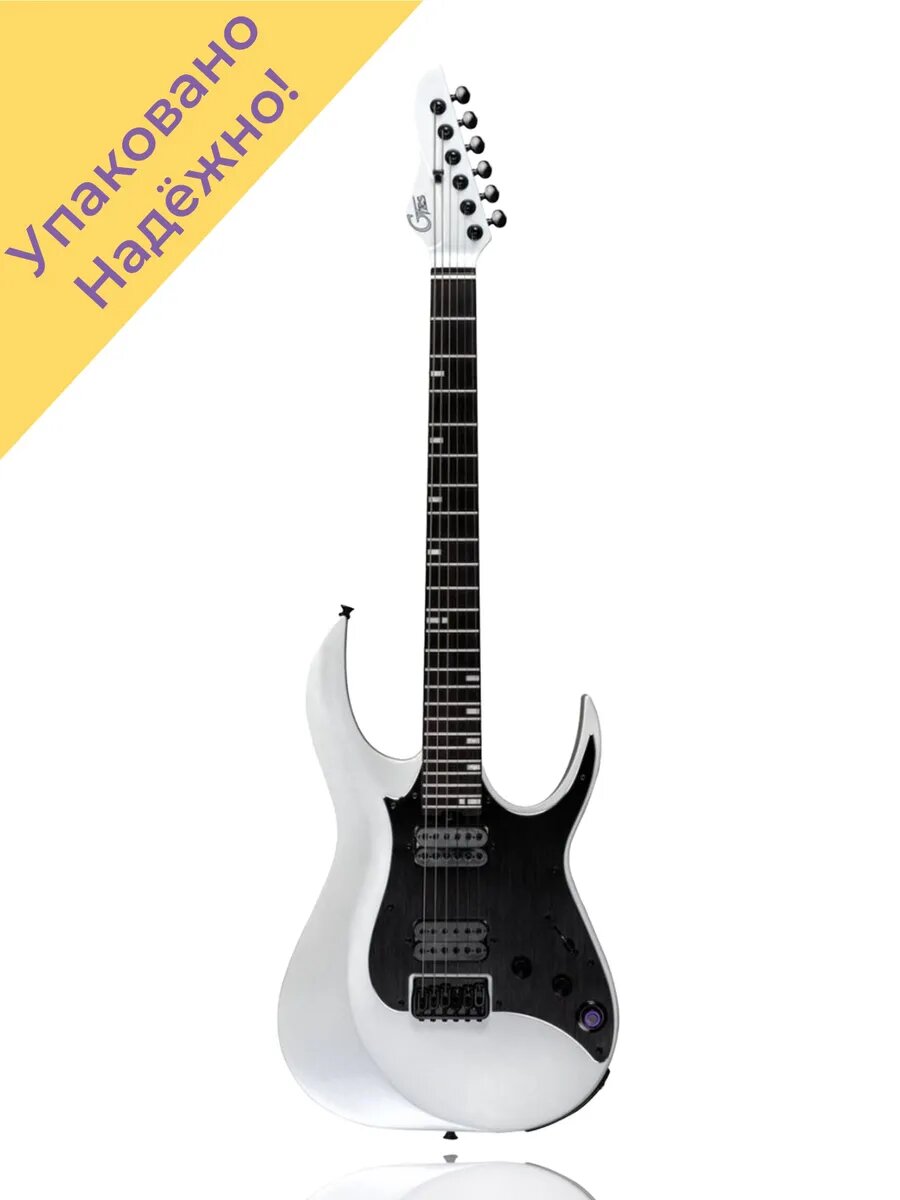 Mooer GTRS M800 Электрогитара со встроенным процессором, черный, GTRS