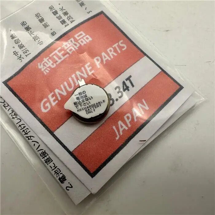 Новый TS920E 3023.34T TS-920E 3023-34T 3023 34T TS920 Seiko Часы Кинетическая энергия Перезаряжаемая батарея V172 V173 V174 V175