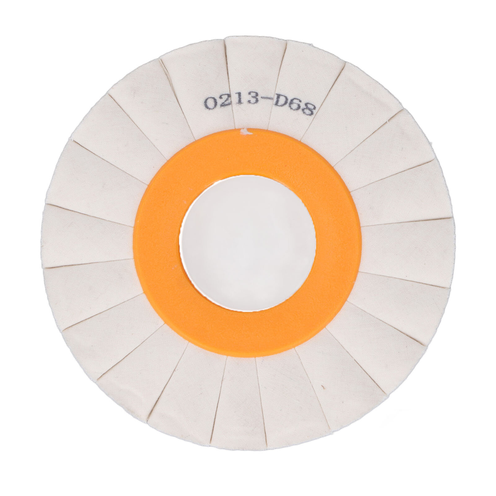 Полировальный круг с внешним диаметром 150 мм и внутренним диаметром 50 мм, толщиной 20 мм, изготовленный из хлопчатобумажной ткани, для настольного шлифовального станка.