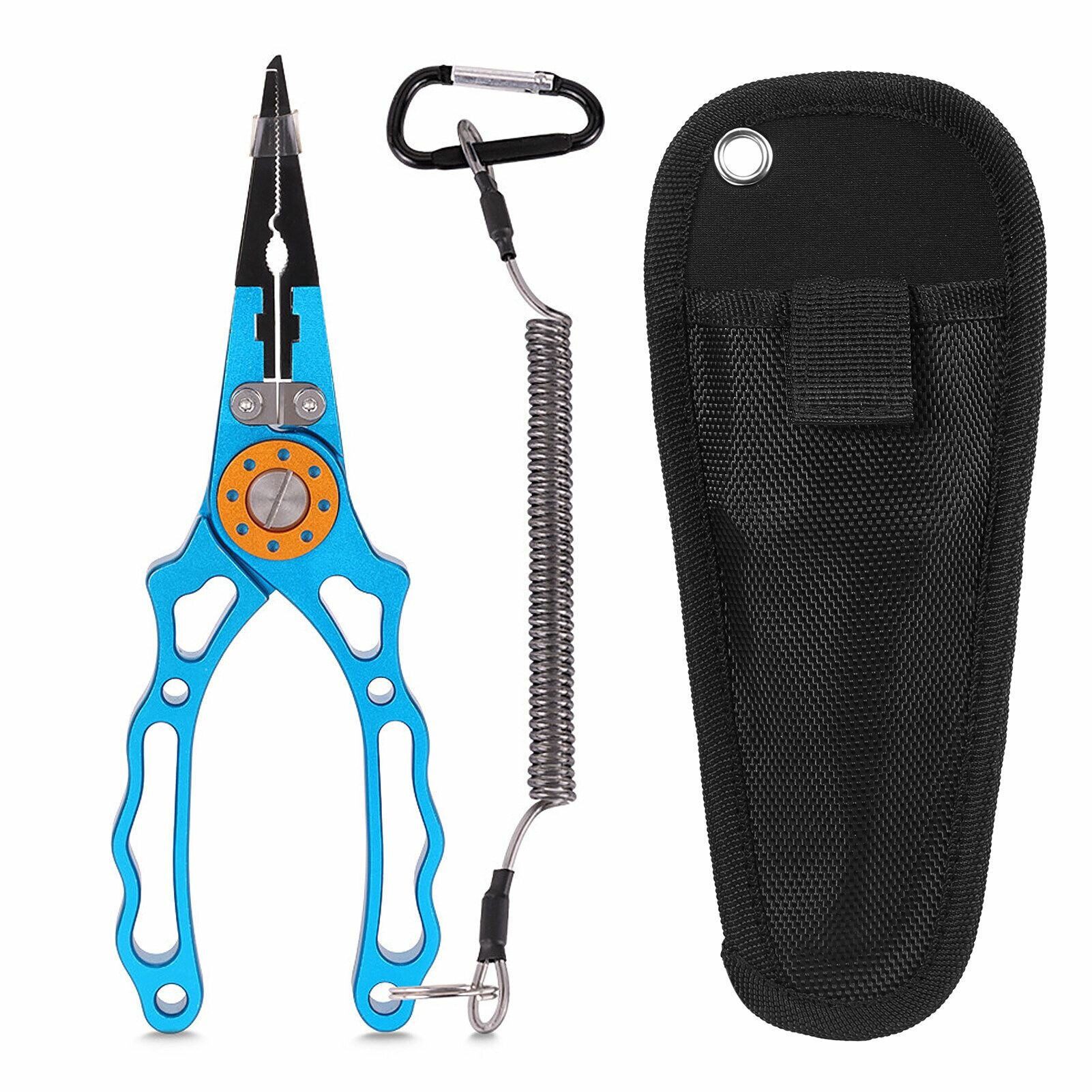 Многофункциональные рыболовные клещи из алюминиевого сплава Y2/синий