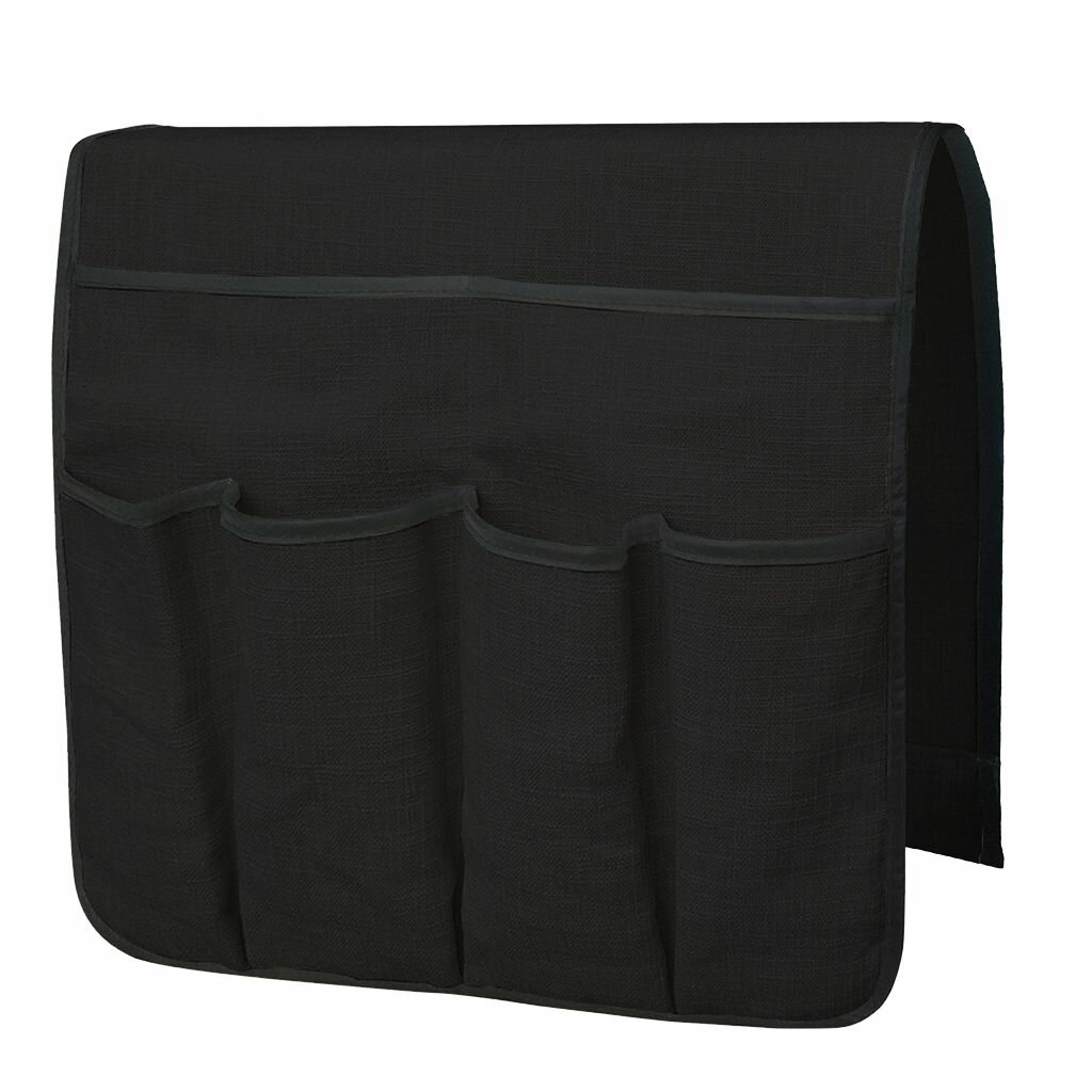 Подлокотник-органайзер для хранения в кресле с 6 карманами смартфона, книг, журналов, держателя пульта дистанционного управления телевизора