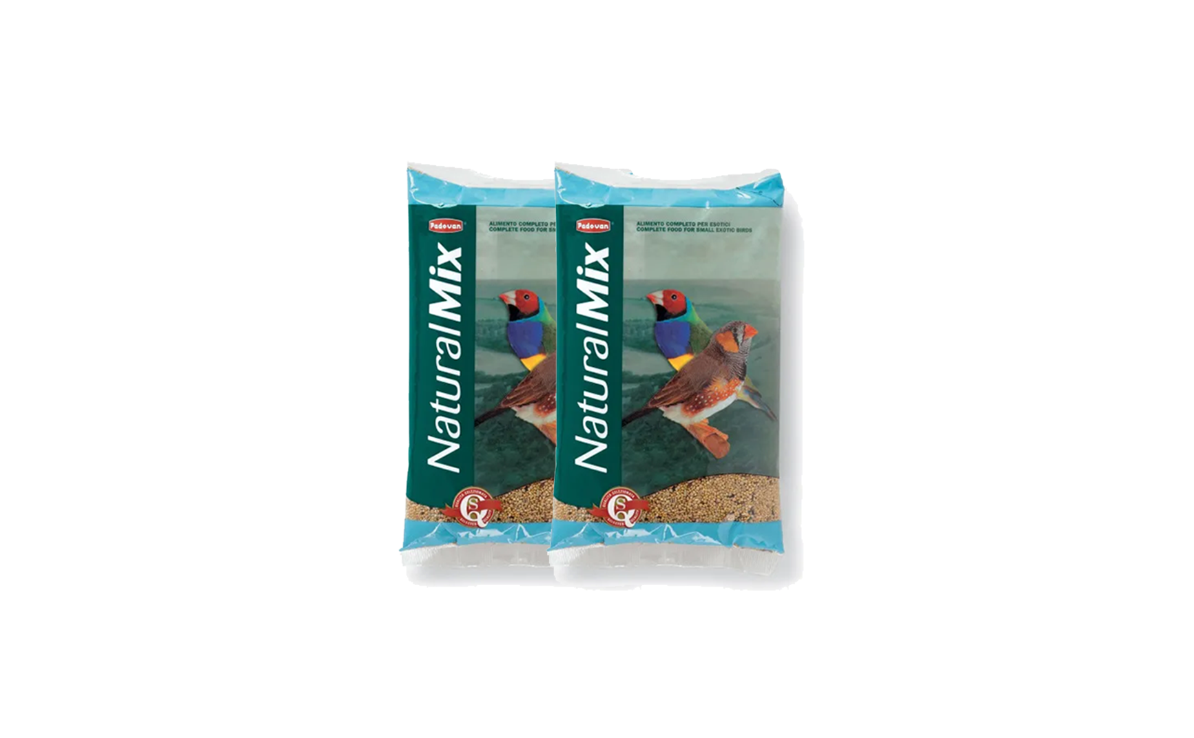 Padovan Naturalmix Esotici корм комплексный для экзотических птиц 1 кг x 2 шт.