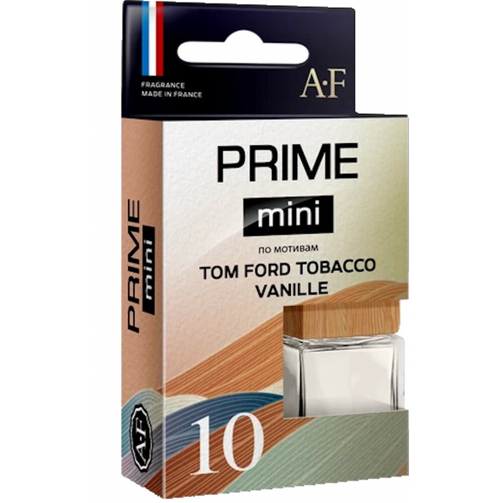 Ароматизатор подвесной Aura Fresh PRIME MINI №10- TOM FORD TOBACCO VANILLE