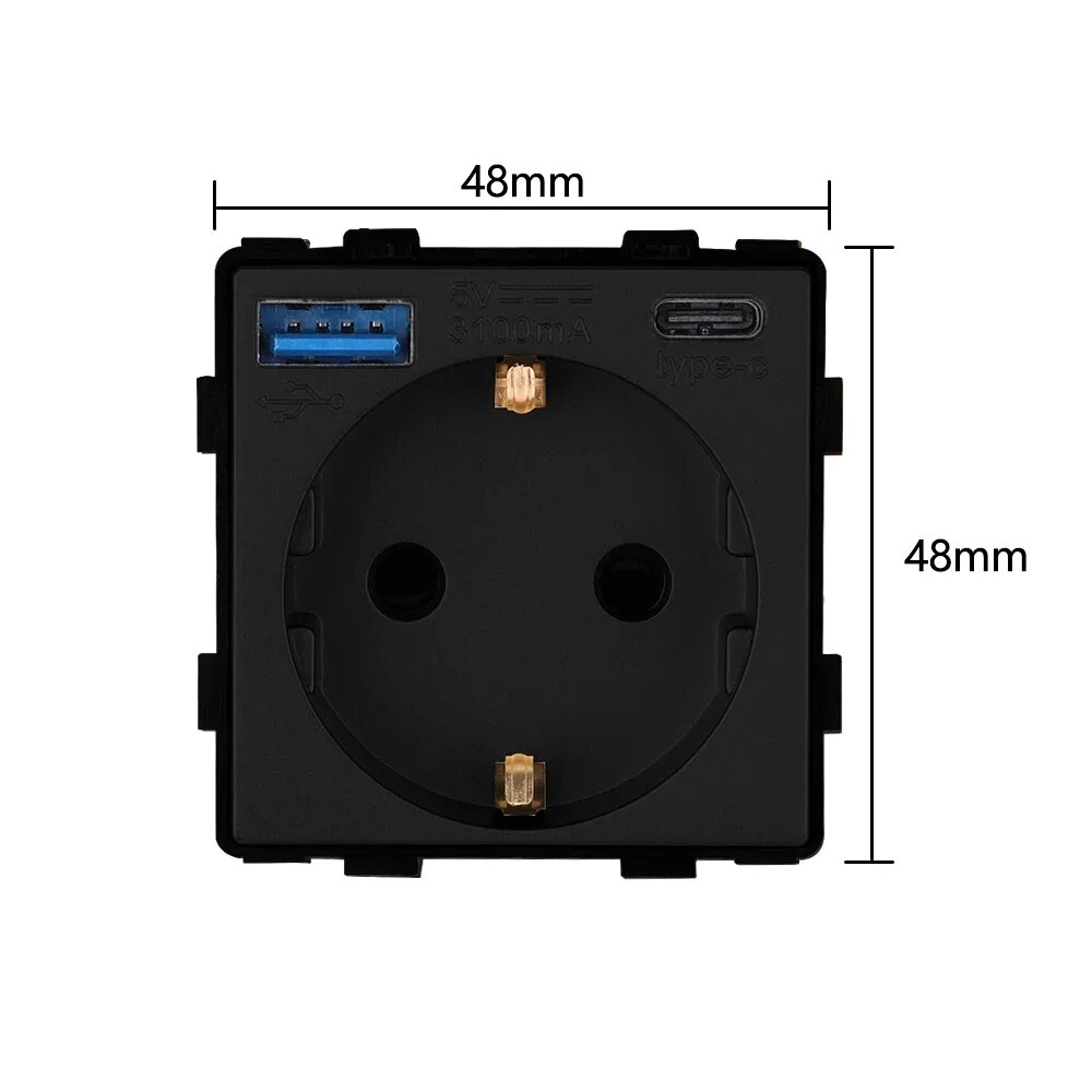 Умный термостат Bingoelec для водонагревателя/пола/бойлера type-c socket