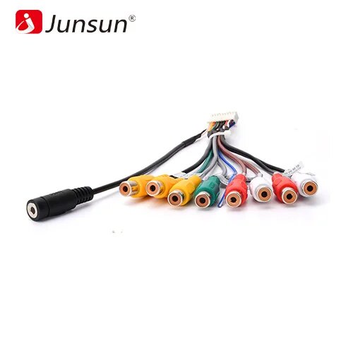 Junsun RCA выходной провод Aux-in, без MIC