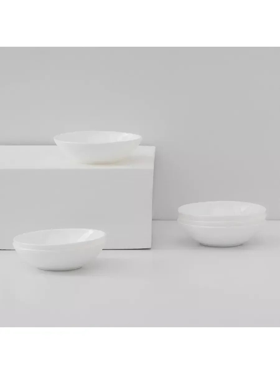 Набор соусников 110 мл, 6 шт, стеклокерамика