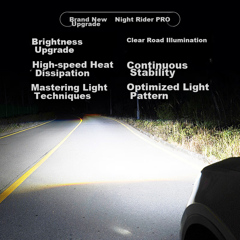 OSRAM Automotive LED Headlights, Car Bulbs, High Beam, Low Beam, Night Racer PRO, H11, 12V, 35W