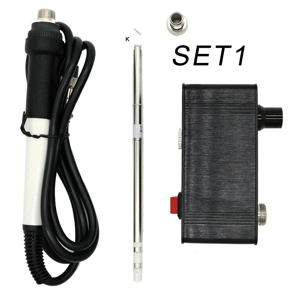 Портативная паяльная станция QUICKO T12-942 OLED без блока питания 72 Вт T12-942 SET1