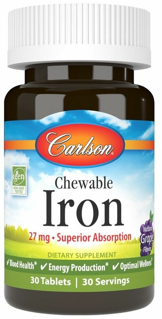 Chewable Iron 30 Tablets