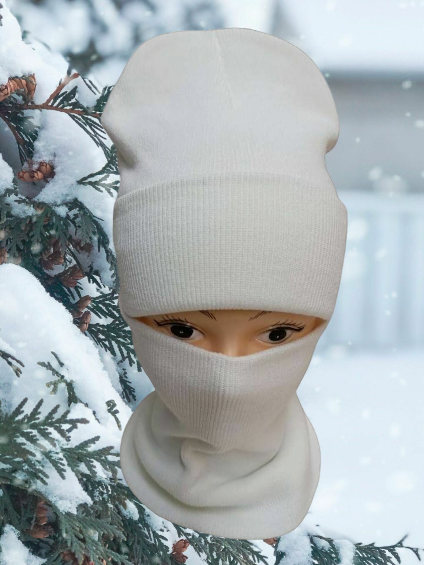 Шапка-бини Осень-зима 2025 для детей