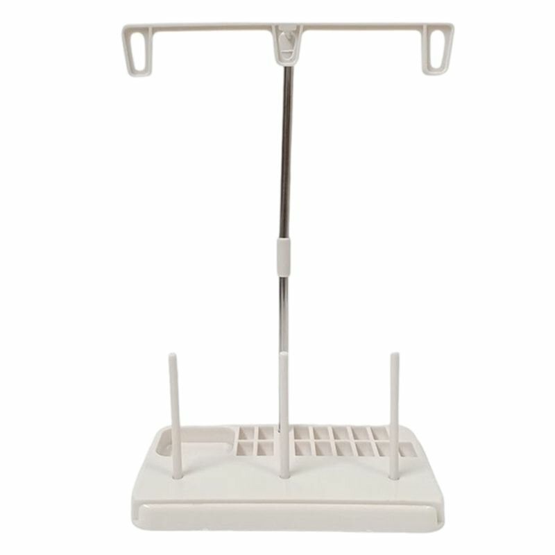 Держатель ниток для швейной машины, многофункциональная подставка под катушки и шпульки, удобная стойка для вышивания и квилтинга, легкая сборка и компактное хранение