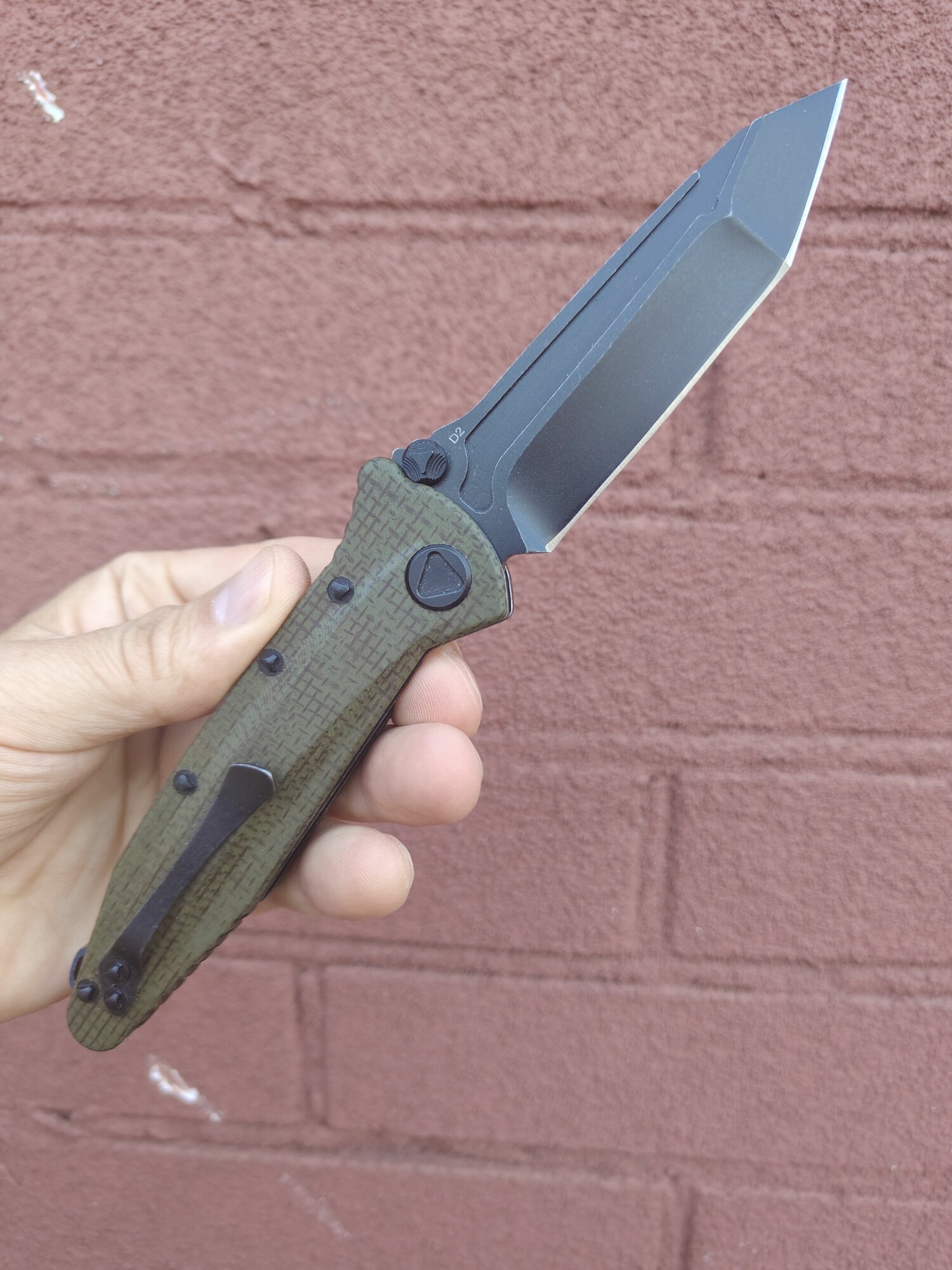 Складной нож Microtech Socom Delta Tanto