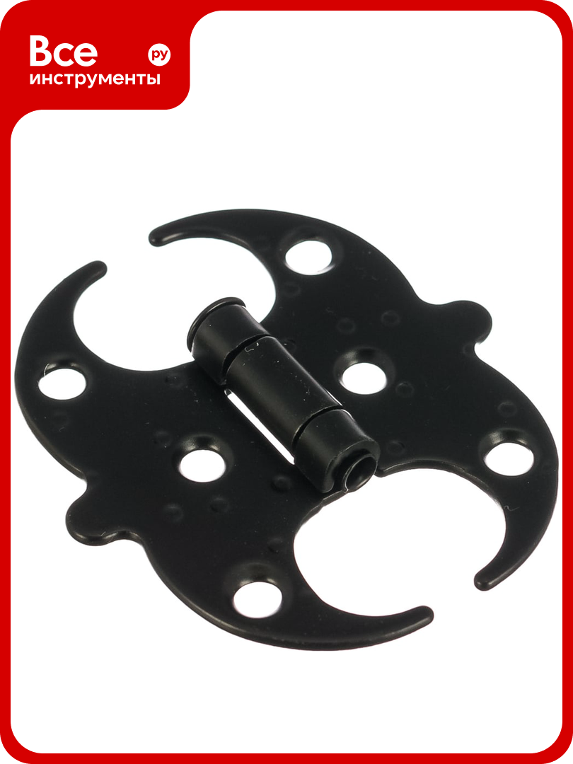 Накладная петля Amig черная 553-60х60х1,5