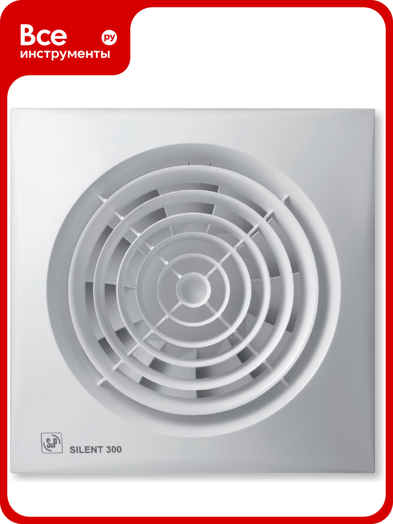 Вентилятор Soler&Palau SILENT-300 CZ PLUS RE -139, диаметром 150