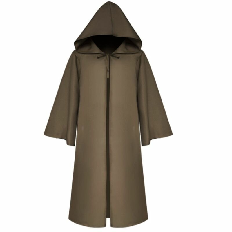 Плащ Мрачного Жнеца на Хэллоуин-Коричневый-XXL