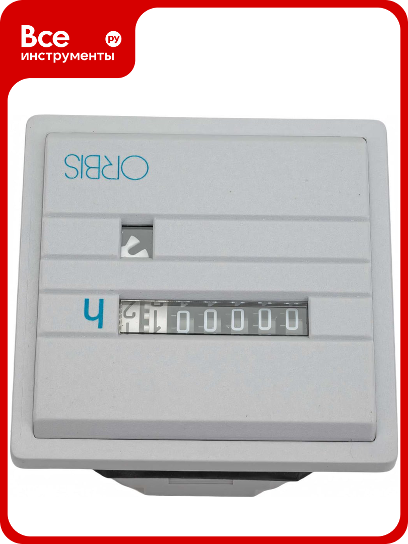 Встраиваемый счетчик моточасов Orbis CONTA EMP OB180800, для подсчета часов работы контролируемого