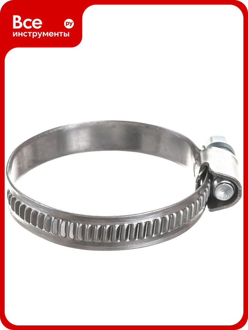Хомут червячный 30-45мм нержавеющая сталь/1/100/1000 JTC -ZN45 700780