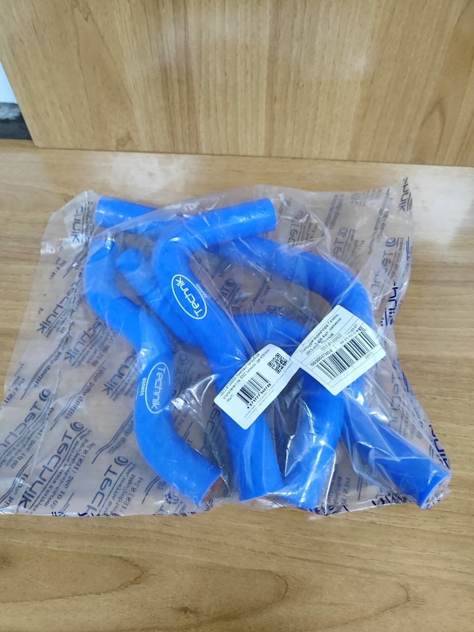 Комплект патрубков отопителя для ГАЗель 3302 силикон (дв.405/406) (4шт) ТECHNIK