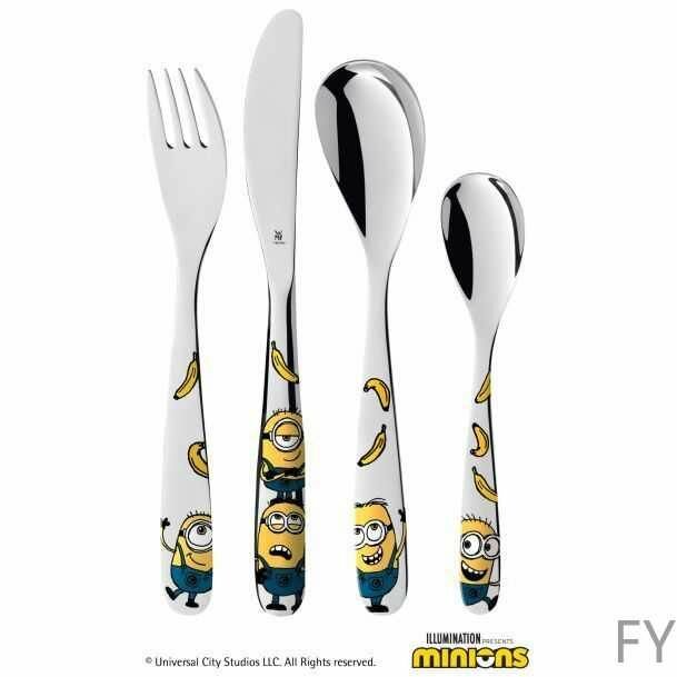 Набор детских столовых приборов 4 предмета WMF Minions