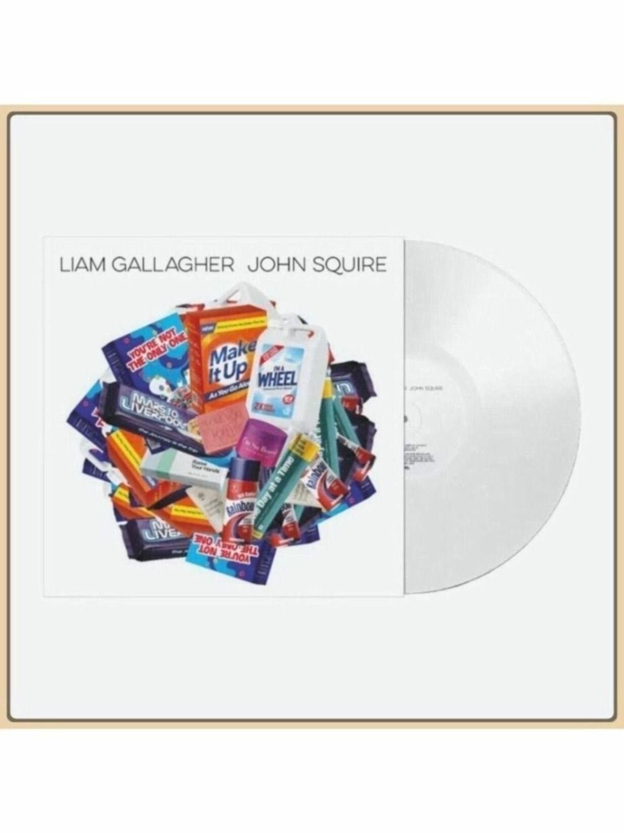 Виниловая Пластинка Liam Gallagher, John Squire - Liam Gallagher John Squire Пластинки, LP, Album, Stereo, White .