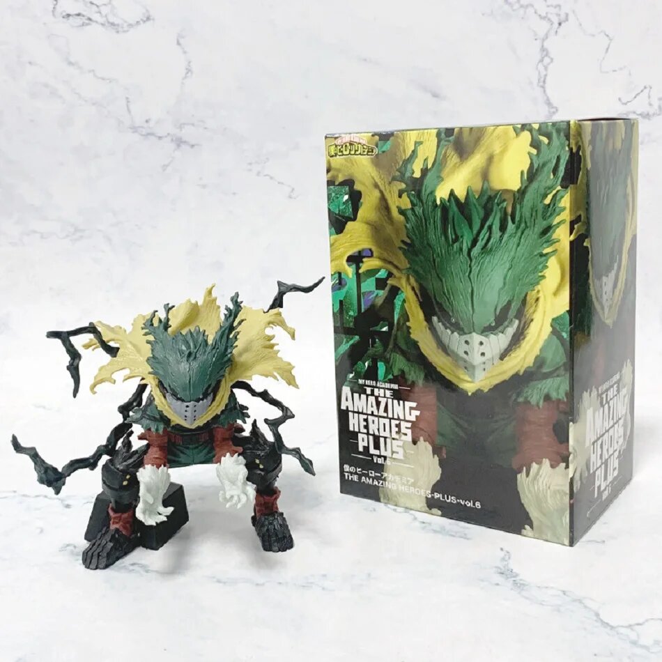Фигурка My Hero Academia Изуку с черными волосами, 11см, с коробкой