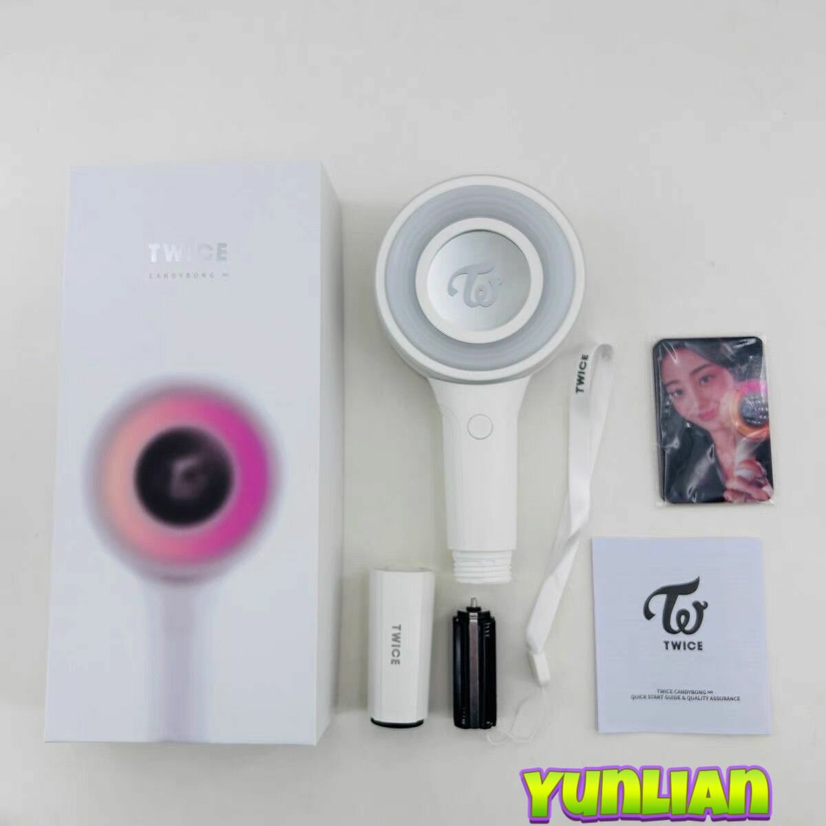 Лайтстик NewJeans емной шар ластик k-pop стрэй кэтс lightstick кпоп с карточками