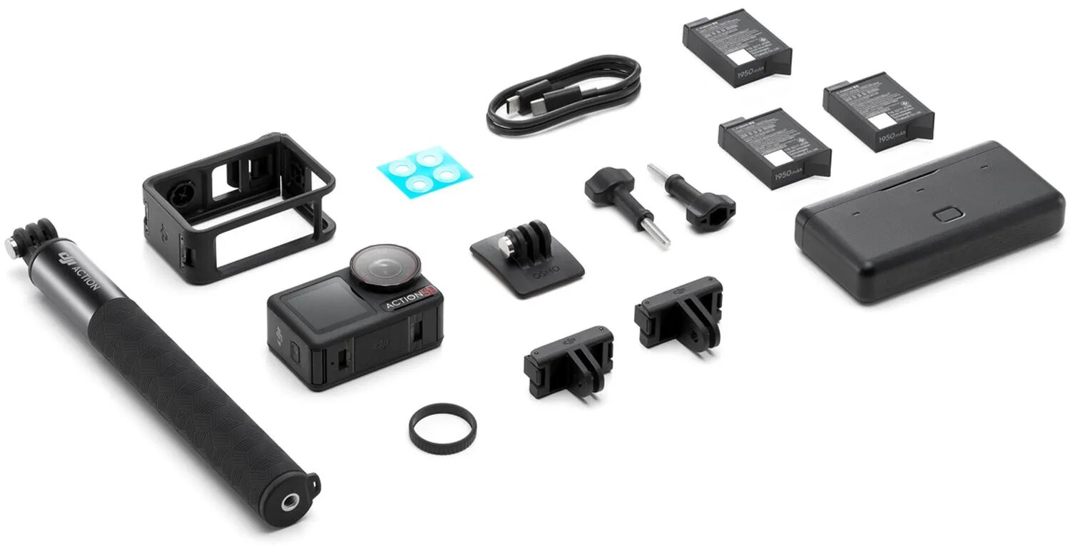 Экшн-камера DJI Osmo Action 5 Pro Adventure Combo