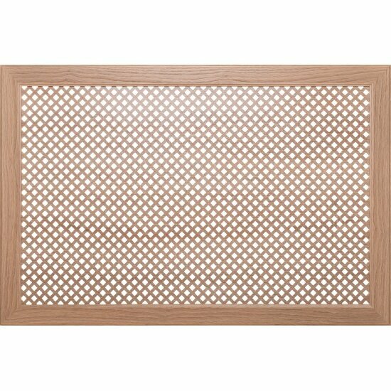 Экран для радиатора ТМ Стильный Дом DE LUXE 90х60см, Глория дуб скандинавский