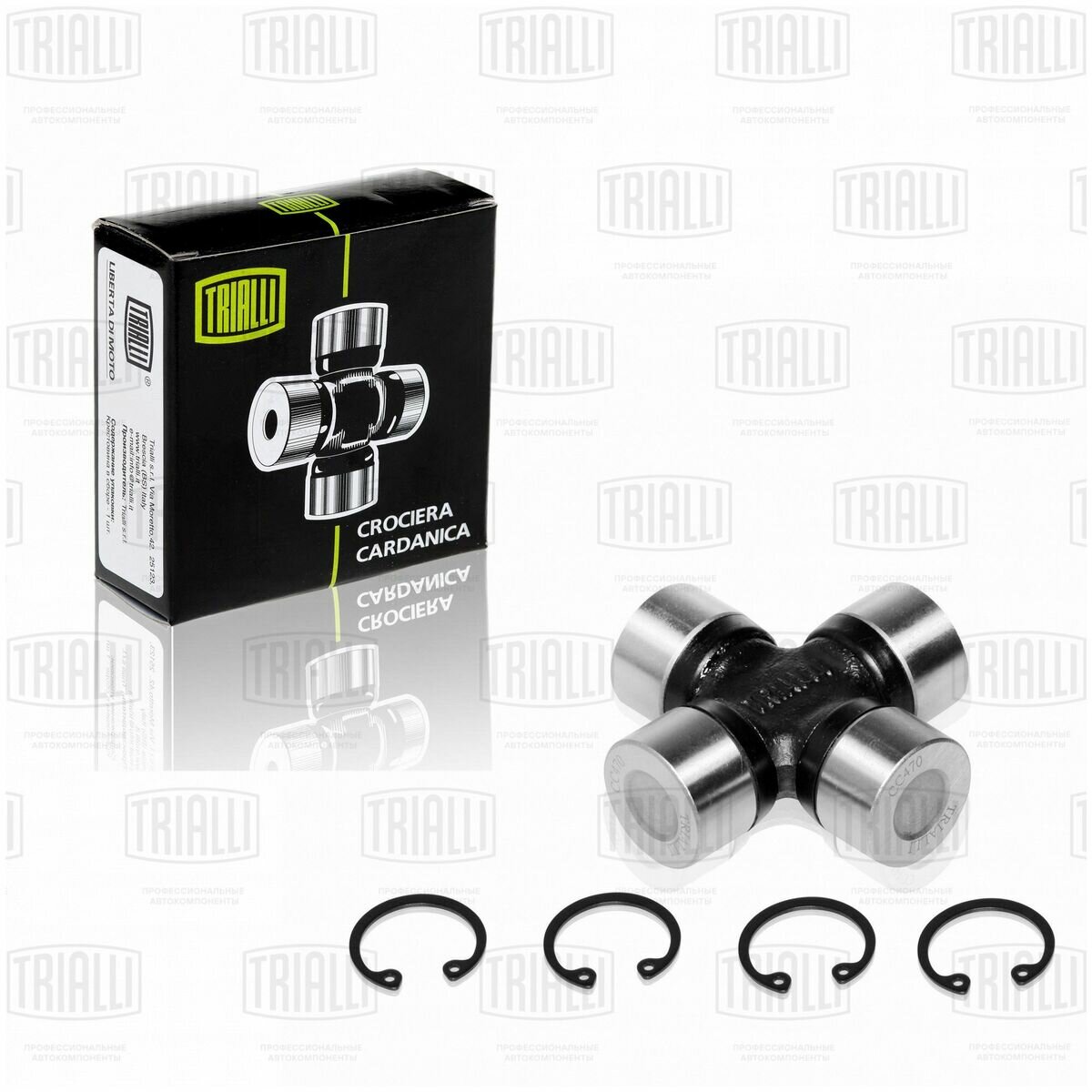 Крестовина Кардан. вала 24.00X62.50 - Bmw 3/5/7, Db W123 Для Фиксации Штамповкой(Trialli Cc470)