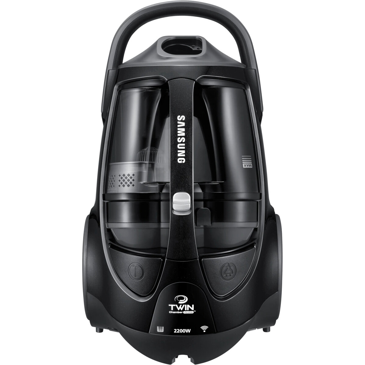 Пылесос Samsung SC8876 черный [2200 Вт, уборка: сухая, пылесборник - контейнер, 2 л]