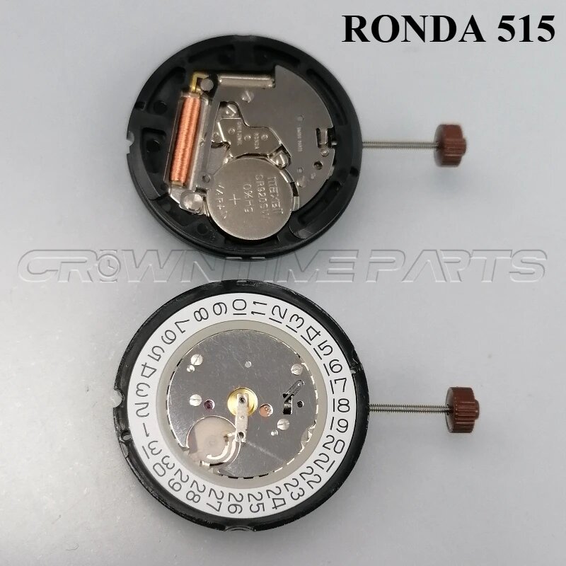 Механизм Ronda 515 Date At 3
