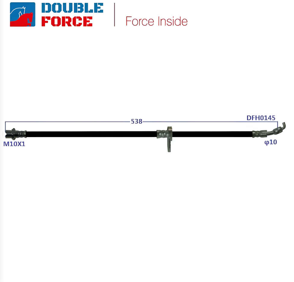 Шланг тормозной Double Force арт. DFH0145, для автомобилей Toyota
