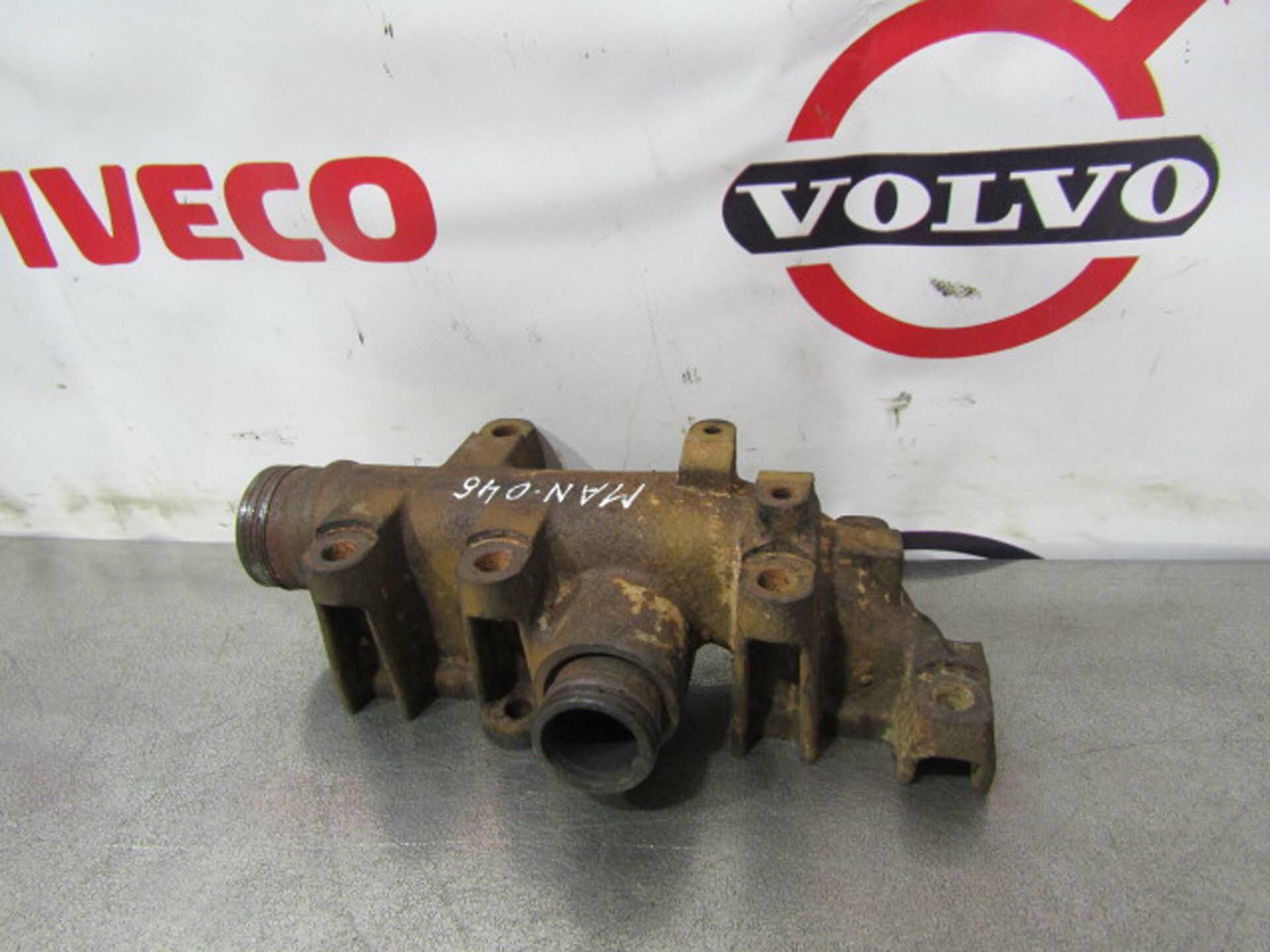 Коллектор выпускной (задняя часть) двигателя D2066 MAN TGA, TGS, TGX