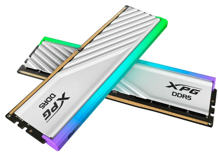 Модуль памяти DIMM 32GB (16GBx2) DDR5-6000 RGB AX5U6000C3416G-DTLABRWH ADATA