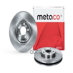 Диск тормозной передний вентилируемый METACO арт. 3050-112