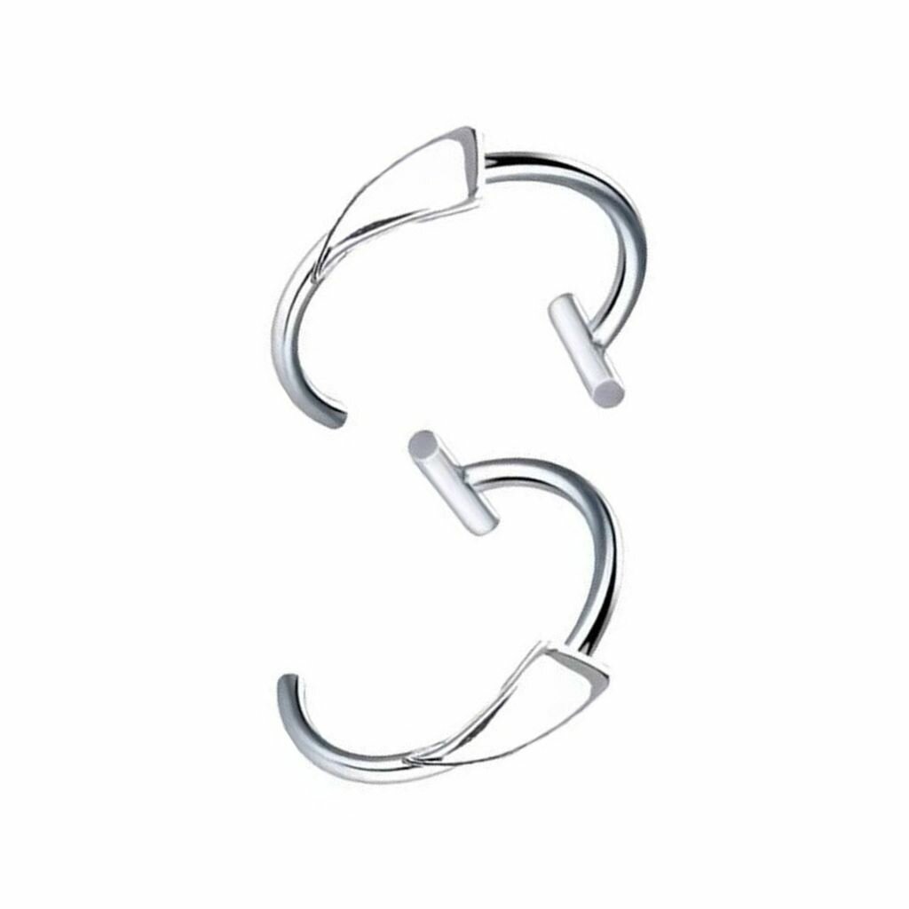 Металлические клыки для губ