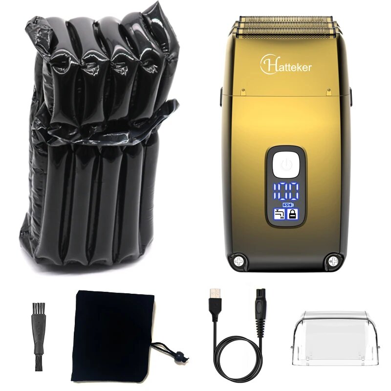 HATTEKER Электрическая бритва для бороды и лица With bubble