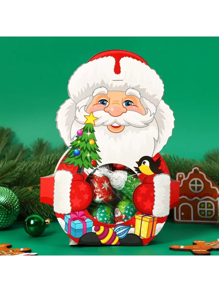 Набор фигурного шоколада Дед Мороз