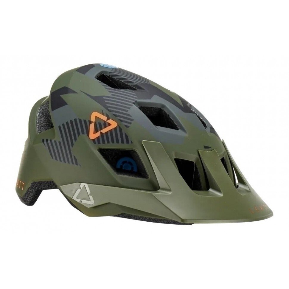 Велошлем подростковый Leatt MTB All Mountain 1.0 Junior Helmet (Camo, XS, 2023 (1023016050))